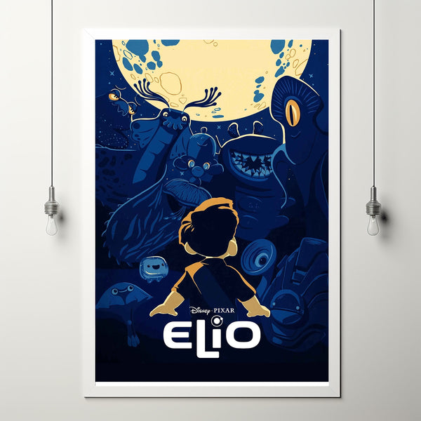 Elio 2025 Poster Art Print Movie Posters TV Posters Gift for Movie ...