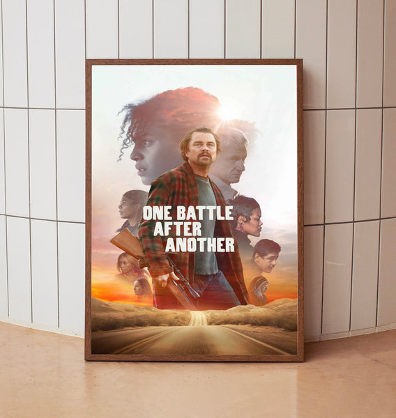 One Battle After Another 2025 Poster Art Print Movie Posters TV Posters ...