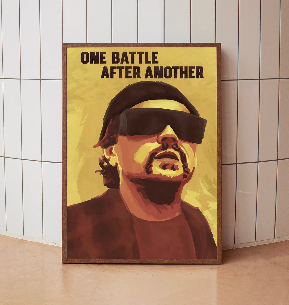 One Battle After Another 2025 Poster Art Print Movie Posters TV Posters ...