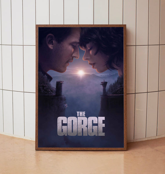 The Gorge 2025 Poster Art Print Movie Posters TV Posters Gift for Movie ...