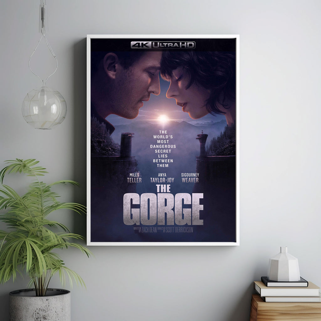 The Gorge 2025 Poster Art Print Movie Posters TV Posters Gift for Movie ...